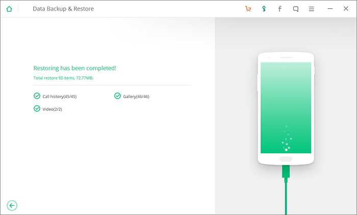 [公式] iSkysoft Toolbox - Androidデータバックアップと復元2017 Best
